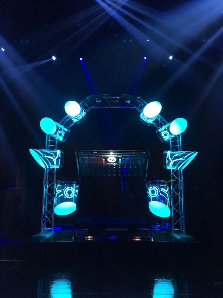 LED Drum DJ | Las Vegas Entertainment | LED Drum Show For Hire