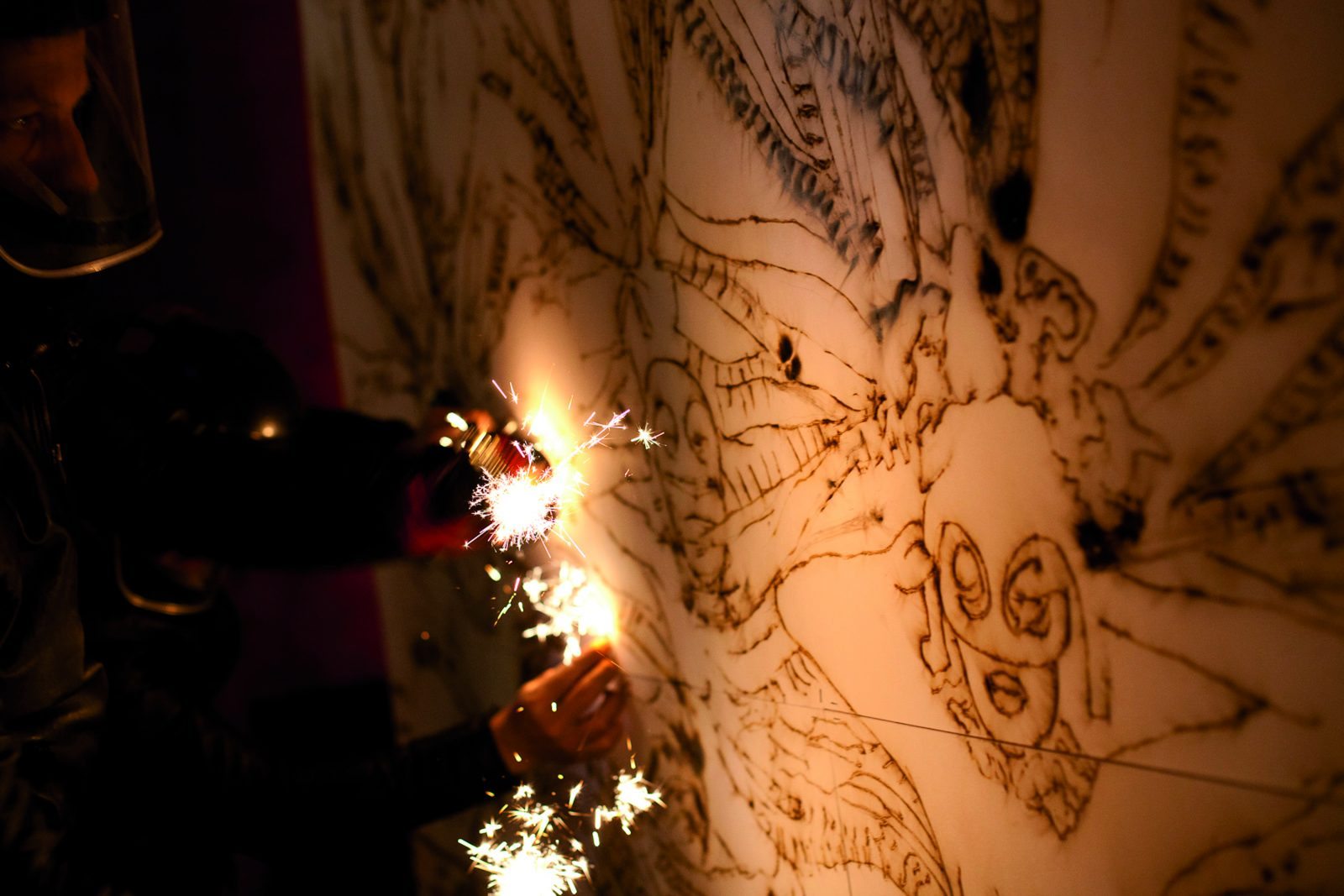 Fire Painters For Hire | Book Fire Artists | Unique Entertainment