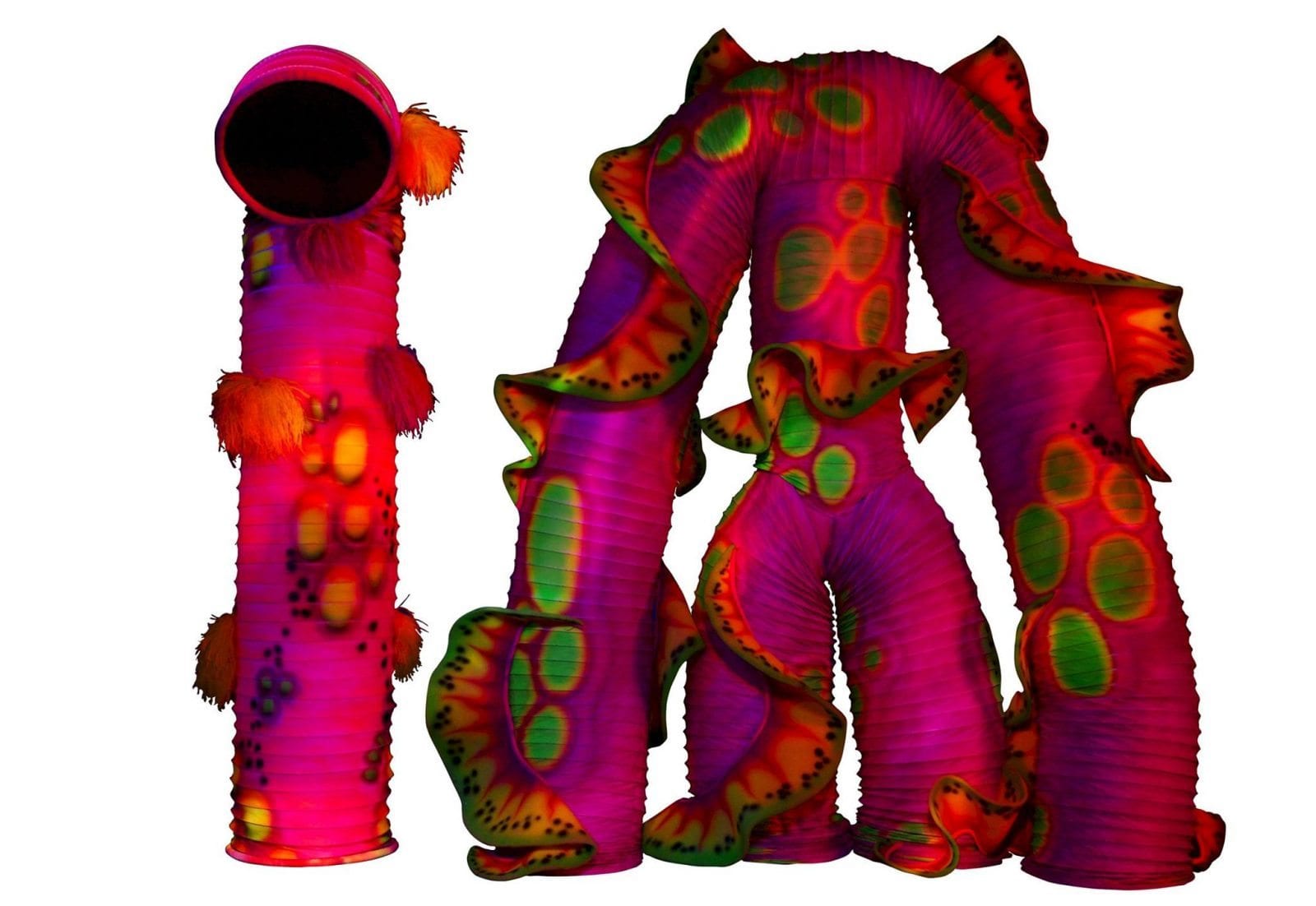 LED Slinky Show | Hire A Slinky Act | Book LED Shows