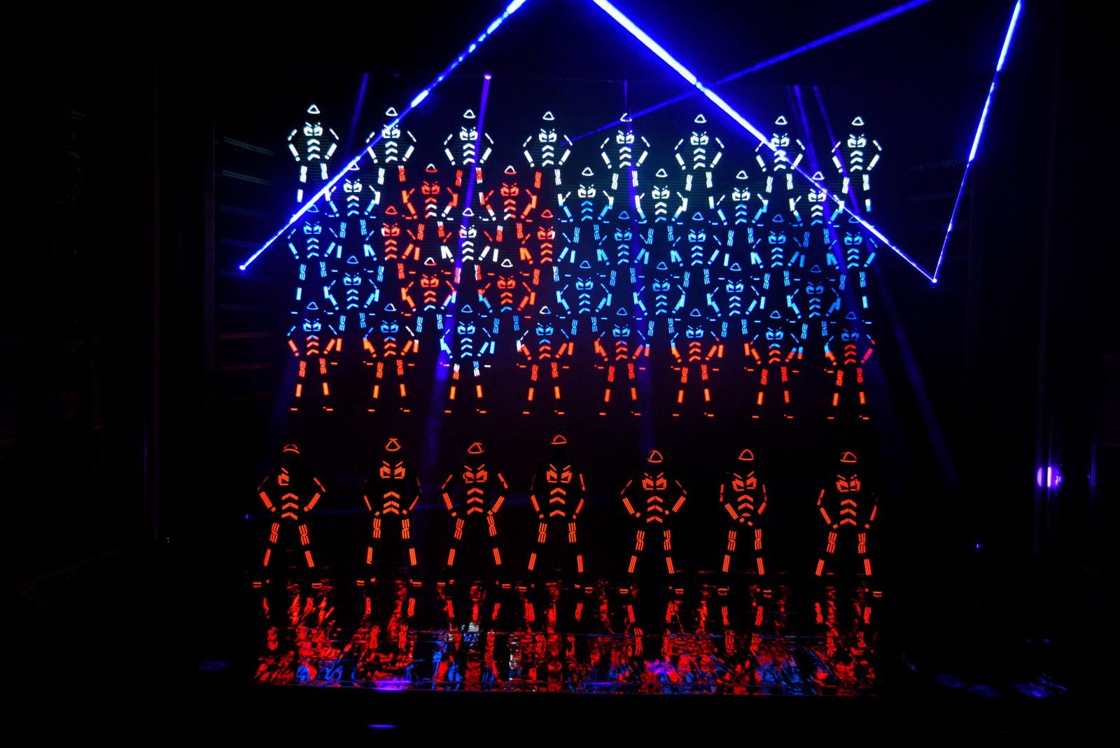 LED Artists For Hire | LED Tron Dancers | LED Dancers