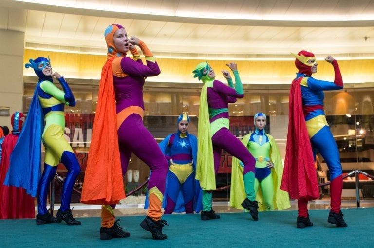 Superhero Dance Show For Hire | Book Dance Acts | Shopping Mall ...