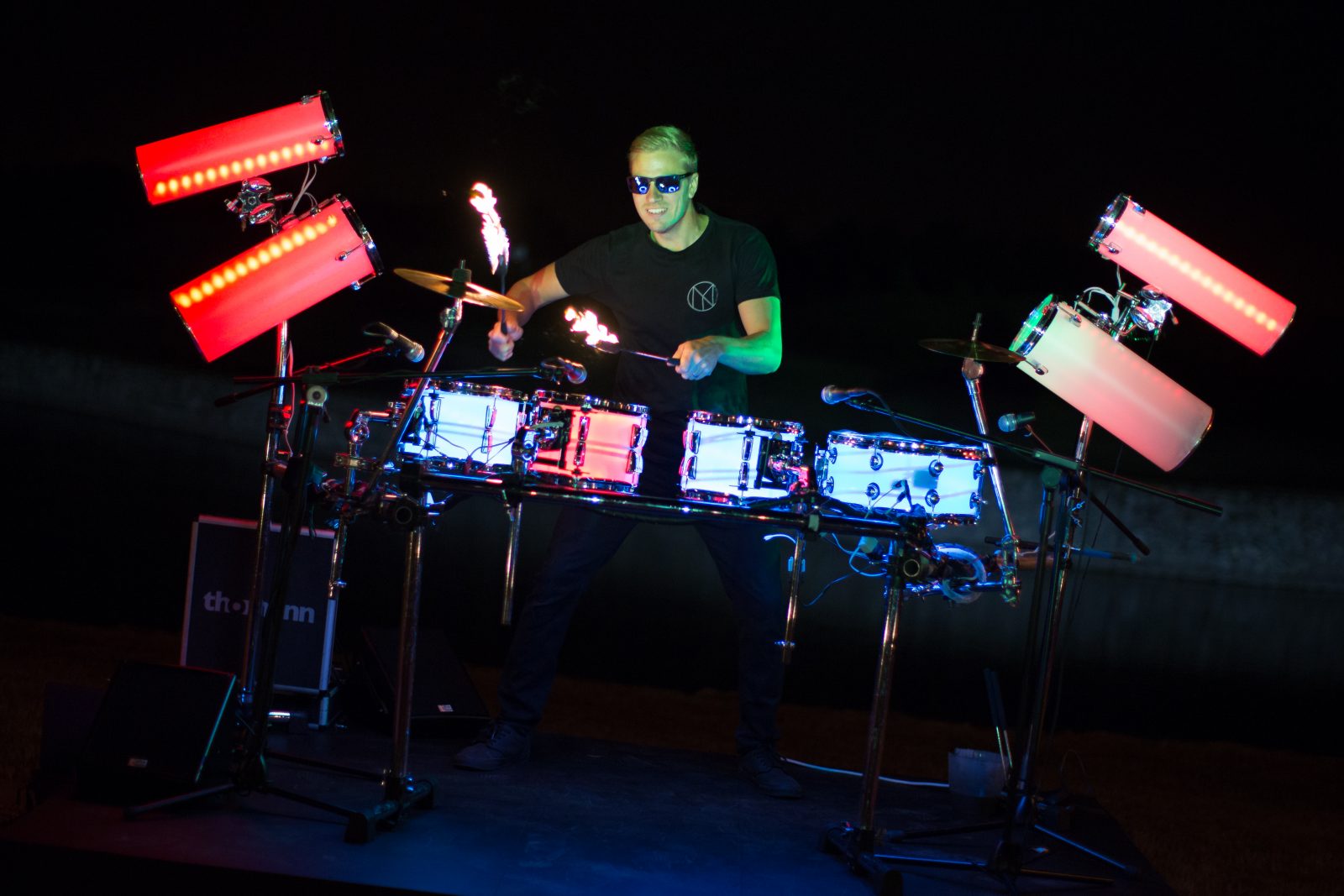LED Drummer For Hire | Book Drummers For Events | LED Drumming For Events