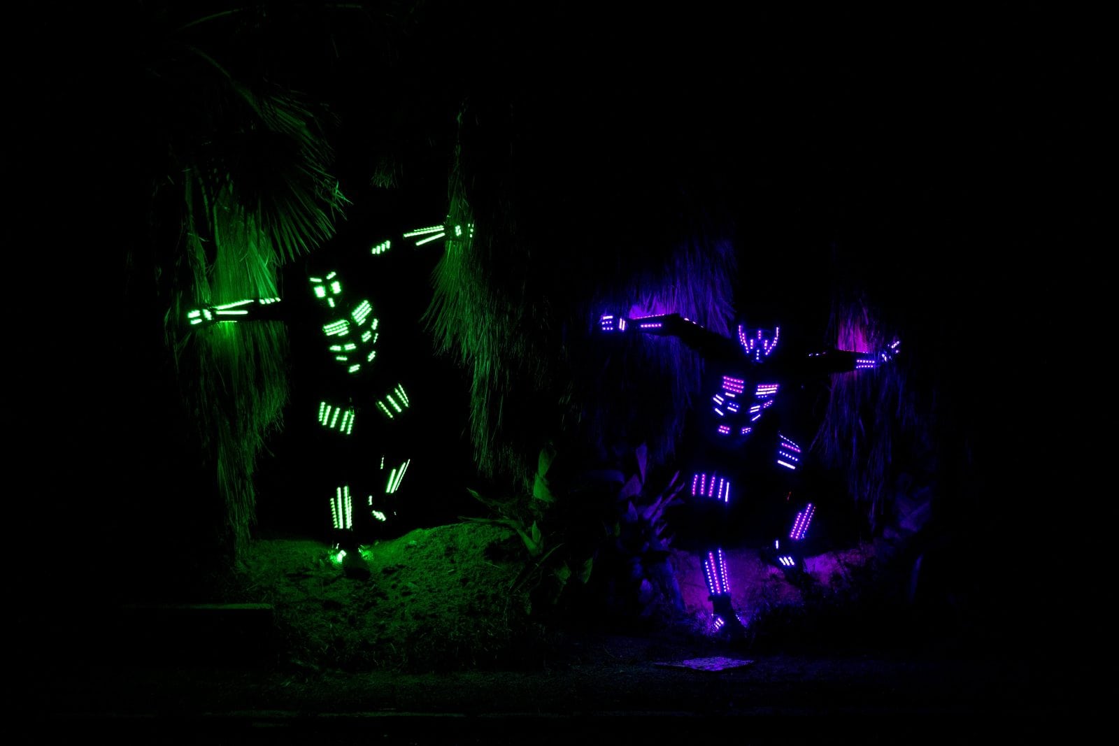 LED Dancers Spain | Hire LED Tron Dancers | Book Light Dancers