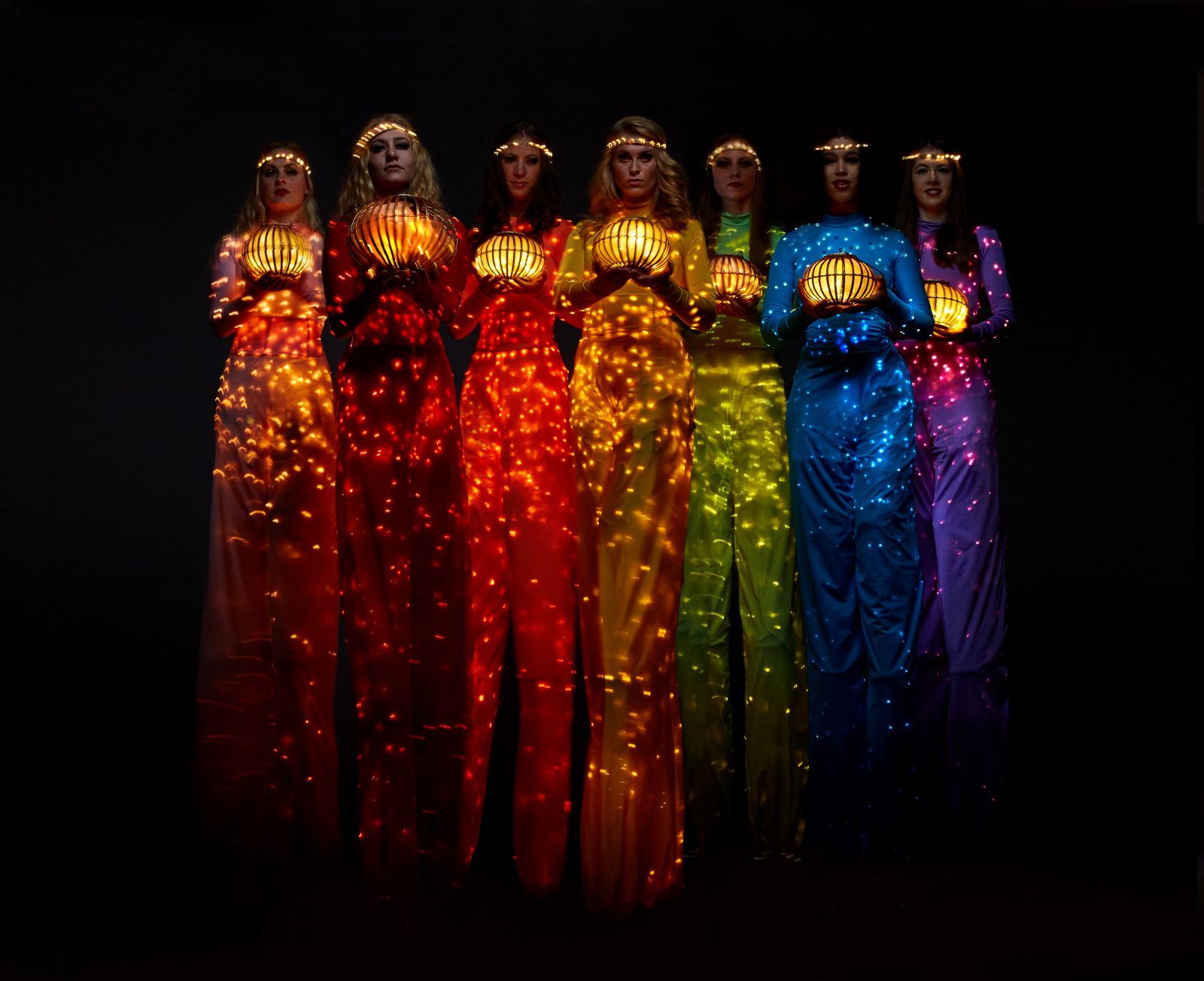 LED FLag Performers For Hire | Book LED Acts | LED Entertainment Agency