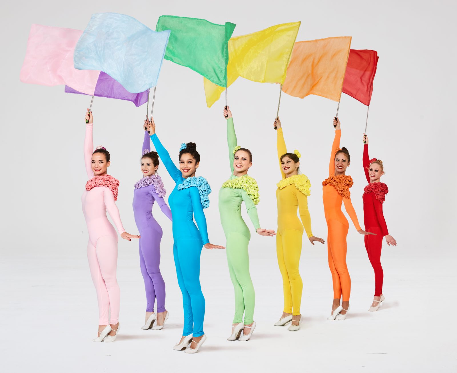 Colour Walkabout Performers For Hire | Roaming Stilt Artists | Coloured ...