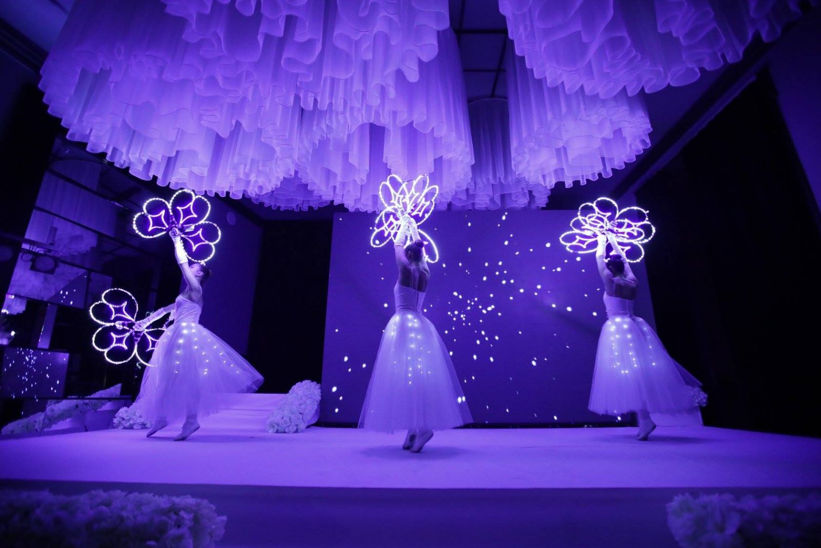 Light Angels | LED Performers For Hire | Light Entertainment